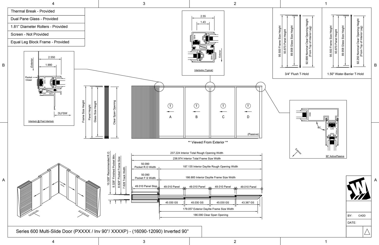 how to draw glass sliding doors on a floor plan